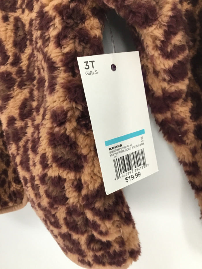 jumping beans Child Size 3 Brown Jacket - girls