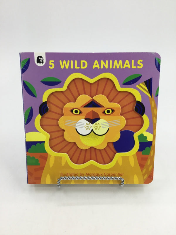 5 Wild Animals Board Book