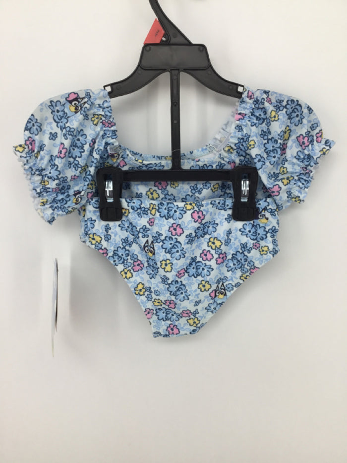 Bluey Child Size 2 Blue Swimwear - girls