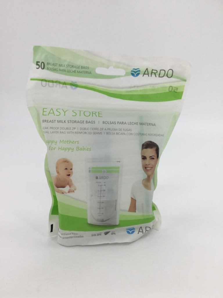 Ardo Easy Store Breast Milk Storage Bags - 50 pcs