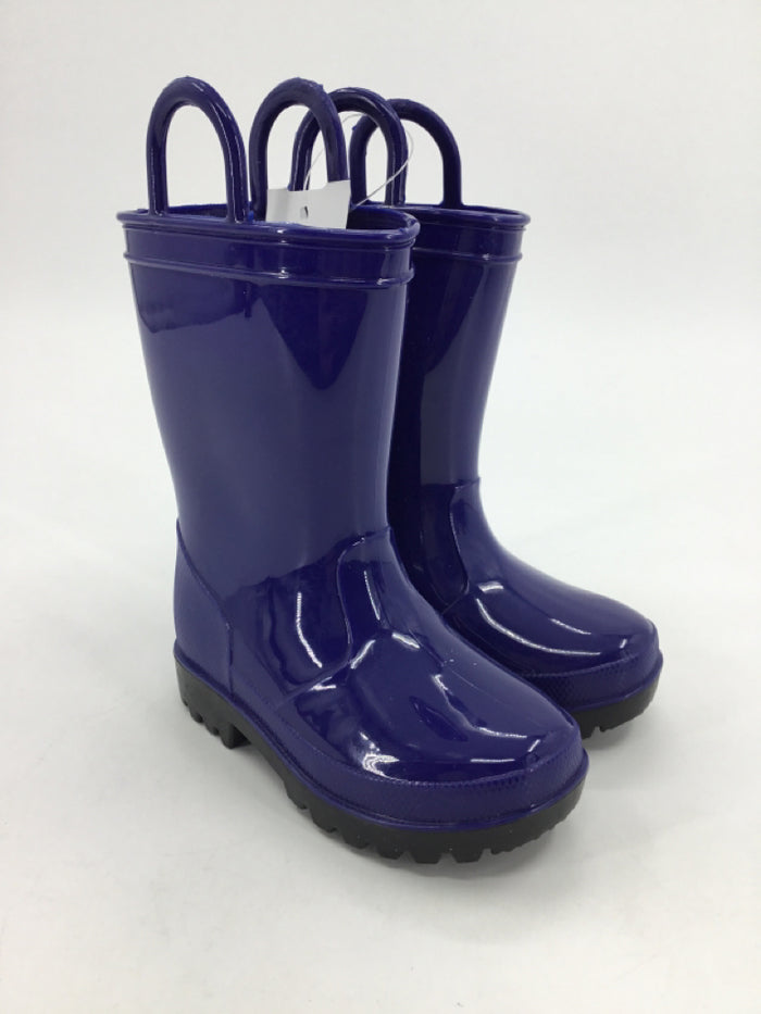 Zoogs Child Size 7 Toddler Blue Rain/Snow Boots